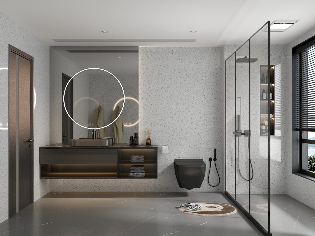 Neptune 1000 Terrazzo Stone Super Matt Wall Panel (1Mtr) | Wall and ...